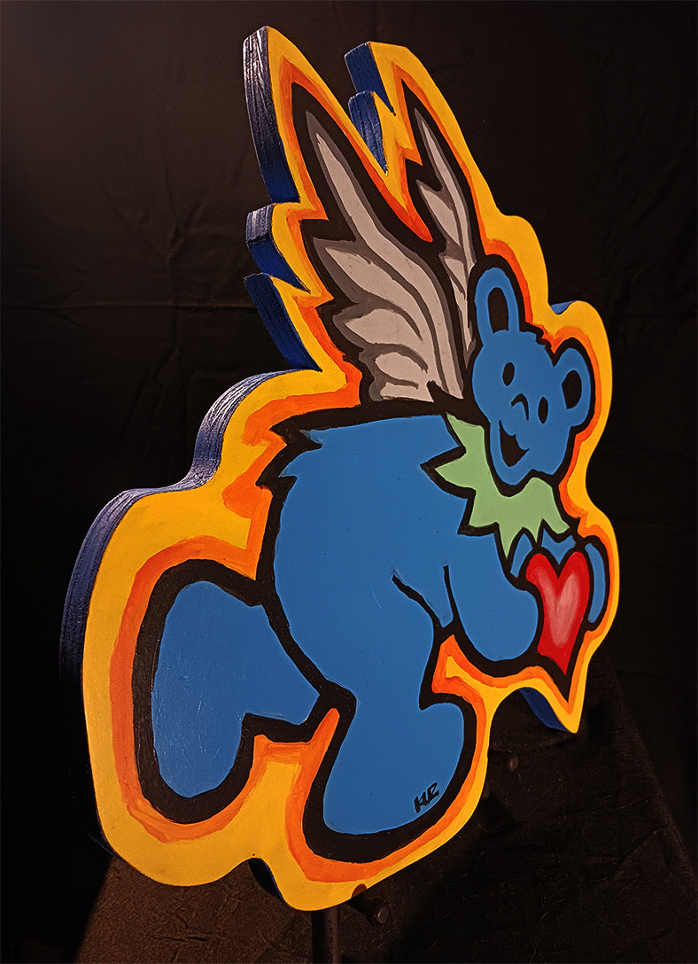 Dancing Cosmic Bear Angel – Cosmic Moose Art